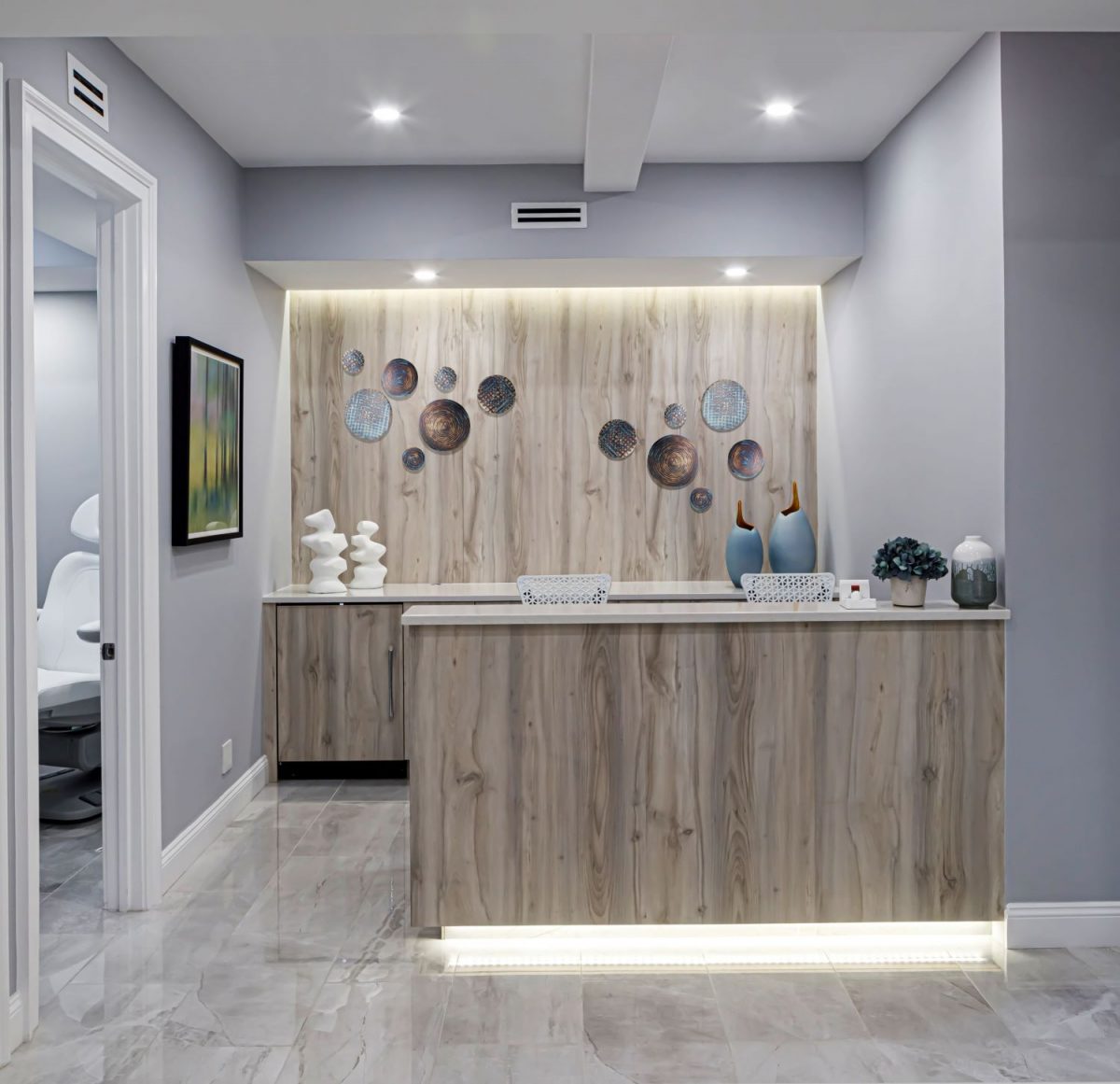 Fifth Avenue NYC Medical Office Design | In-Site Interior Design